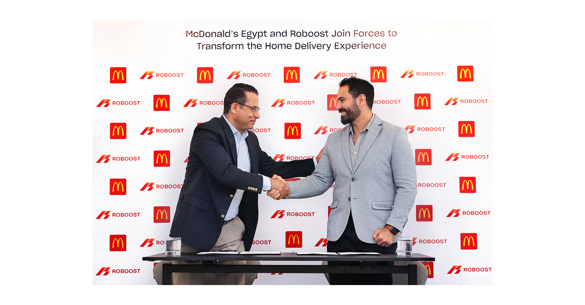 McDonald's Egypt Selects Roboost to Fully Automate Delivery Operations ...