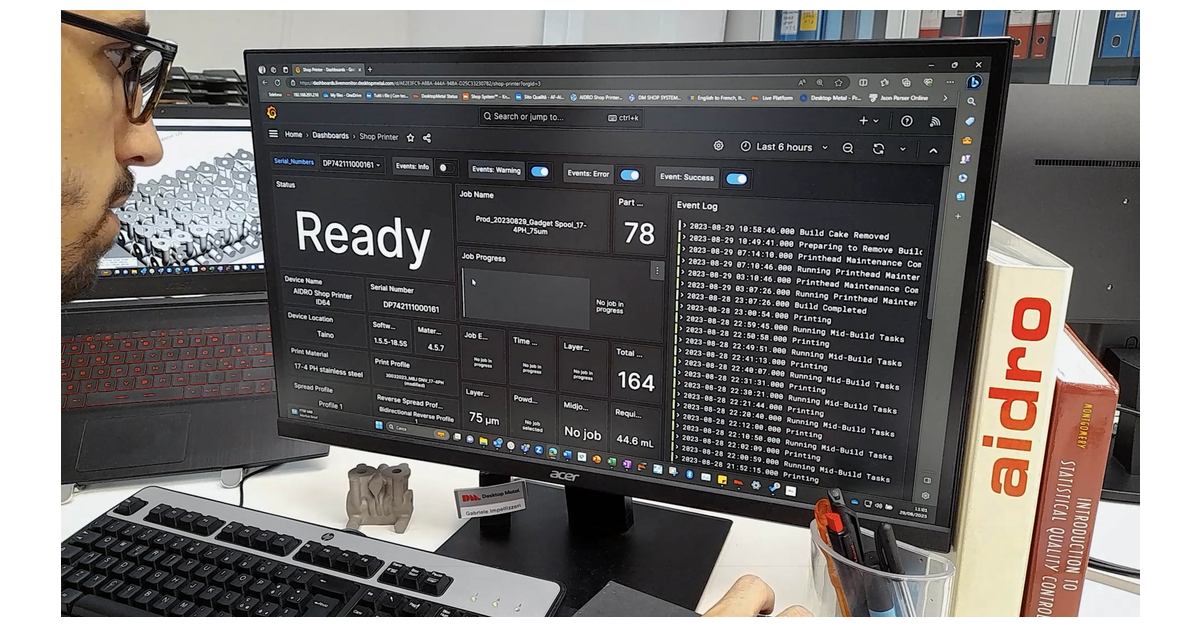 Desktop Metal Launches Live Monitor™ for Users of Additive ...