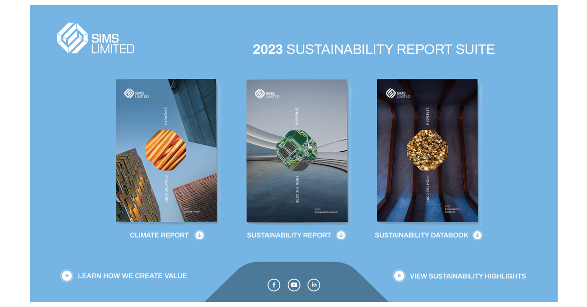 Sims Limited Releases 2023 Sustainability Reporting Suite | Business Wire