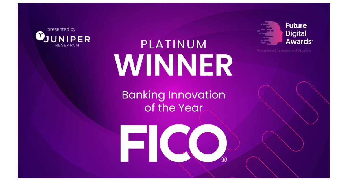 FICO Platform Wins Future Digital Award for Banking Innovation of the ...