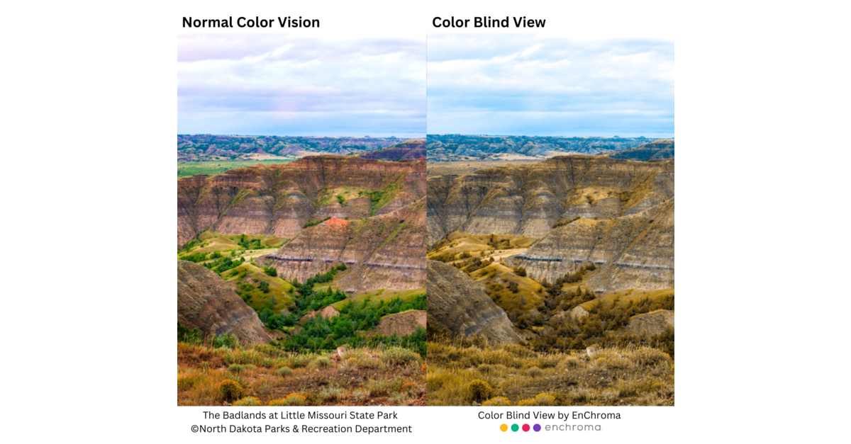 North Dakota Parks First in Nation to Offer EnChroma Glasses for Color ...