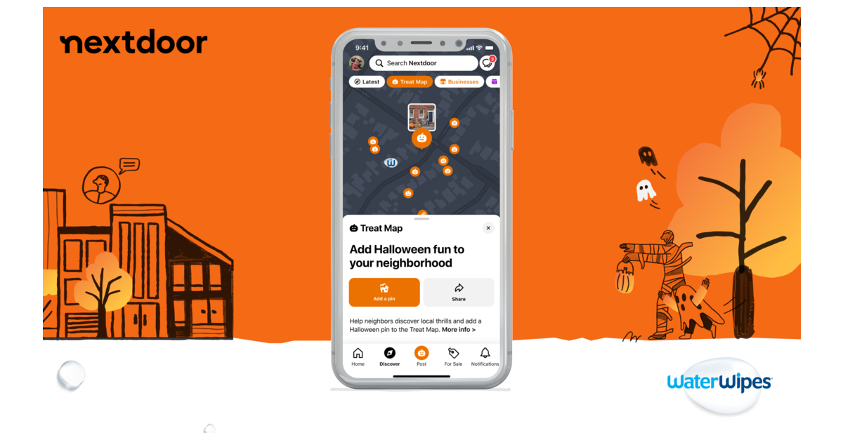 Nextdoor’s Treat Map Returns to Help Neighbors Plan for the Thrills ...