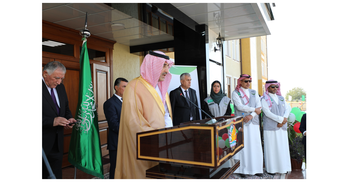 Saudi Fund for Development Inaugurates New Public School in Tajikistan ...