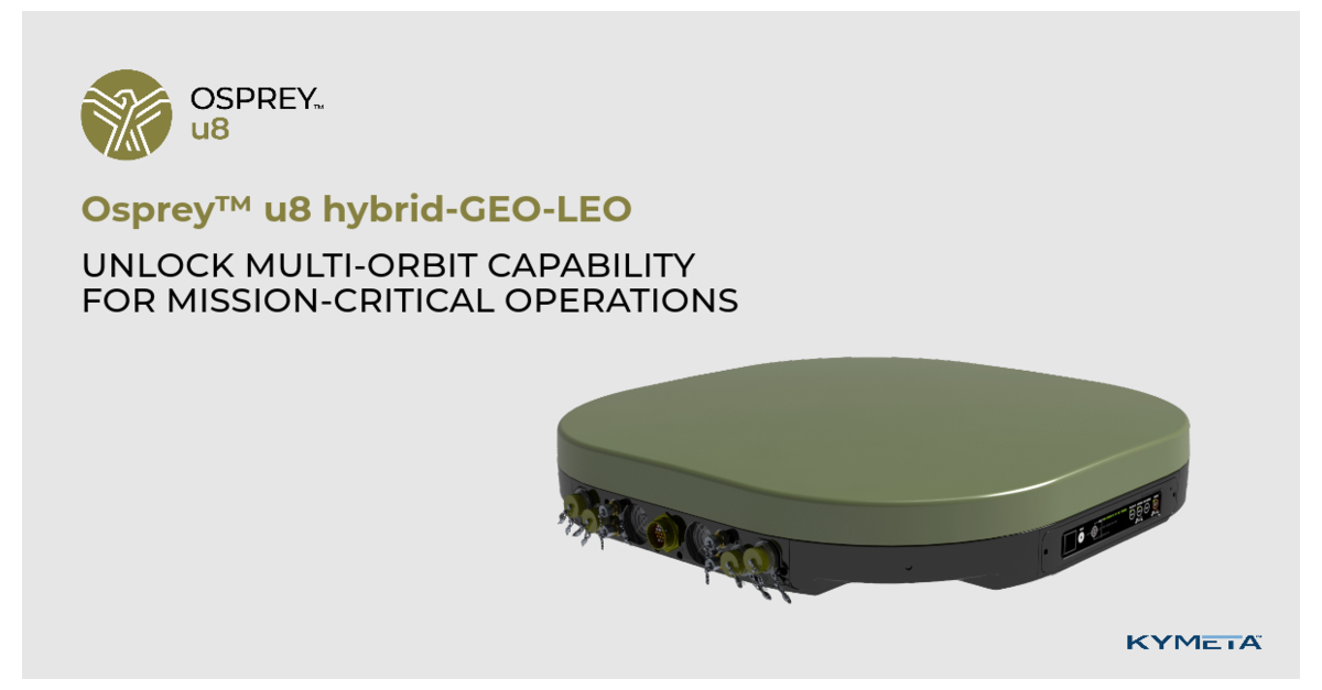 Kymeta Launches First Multi-Orbit, On-the-Move Flat-Panel Antenna for ...