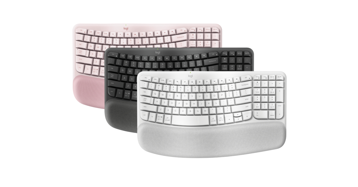 Logitech Introduces Ergonomic Wave Keys to Boost Worker Comfort and ...