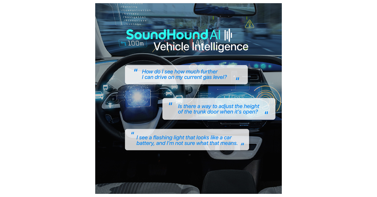 SoundHound AI Voice-Enables New Vehicle Intelligence Domain For Instant ...