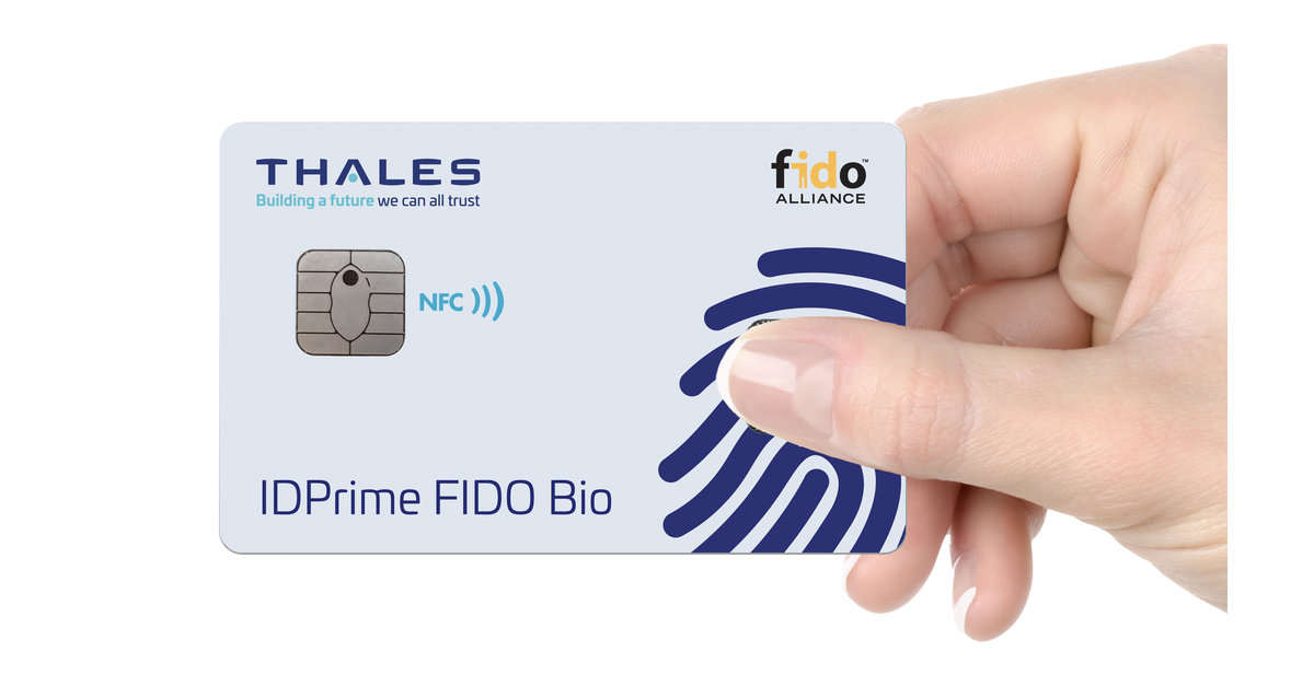 泰雷茲(Thales) 現為企業提供無密碼指紋驗證 | Business Wire