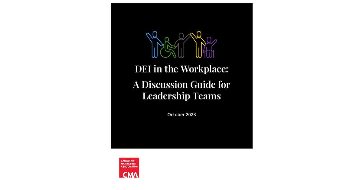 CMA releases thought-provoking guide for leaders to address DEI in the ...