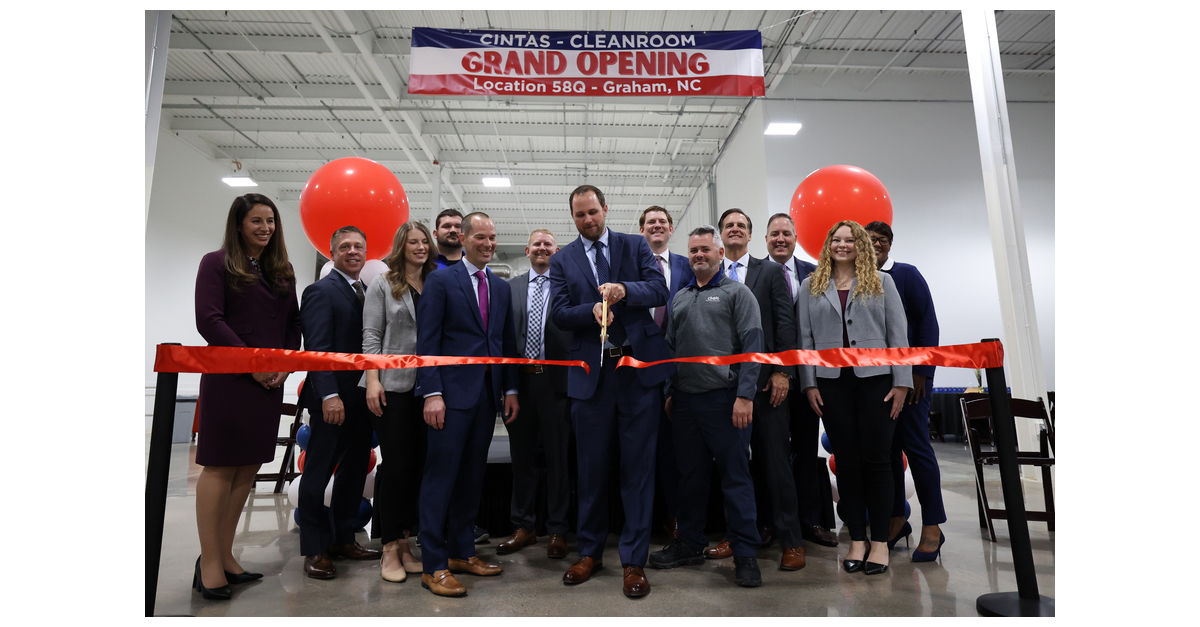 Cintas opens new Cleanroom facility in North Carolina’s Research ...