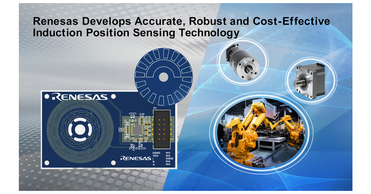 Renesas Develops Cost-Effective, Highly Accurate and Robust Induction Motor Position Sensing ...