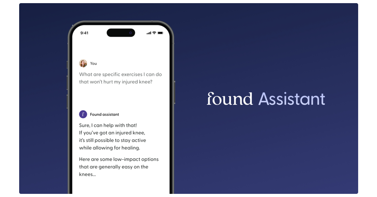 Found Taps Generative AI to Power Instant Personalized Weight Guidance ...