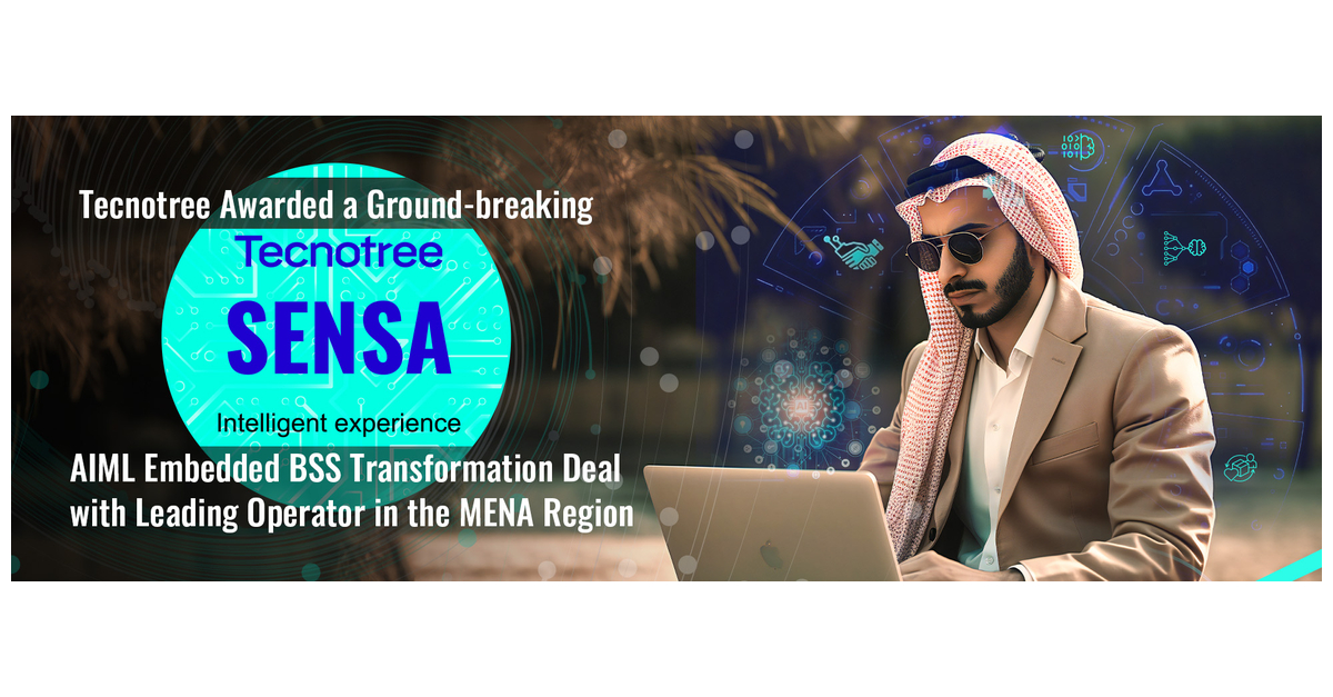 Samenvatting: Tecnotree krijgt een baanbrekende Sensa AIML Embedded BSS ...