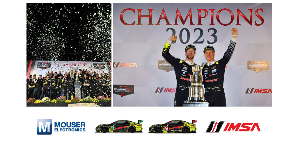 Mouser-Sponsored Vasser Sullivan Lexus Racing Team Wins IMSA 2023 GTD ...