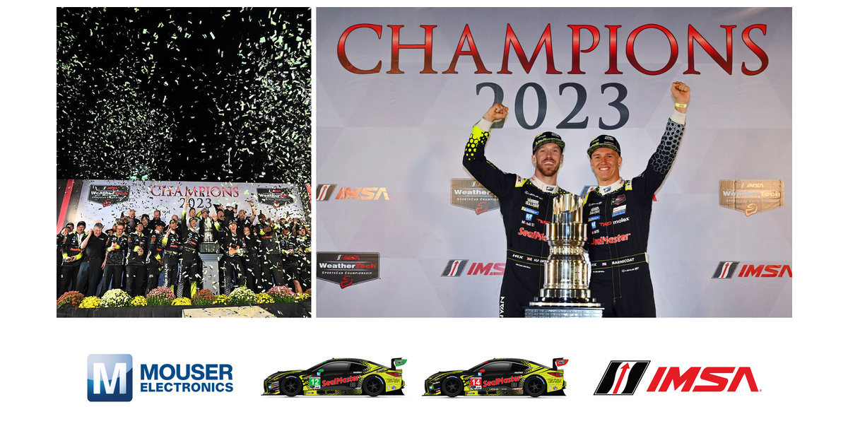 Mouser-Sponsored Vasser Sullivan Lexus Racing Team Wins IMSA 2023 GTD ...