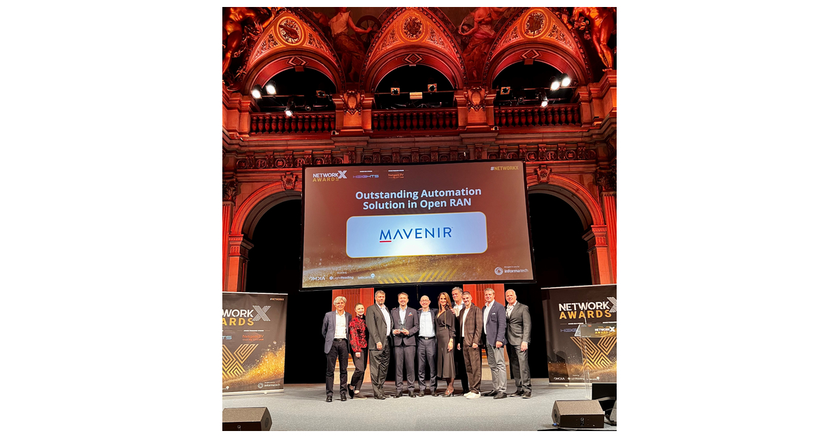 Mavenir’s Cloud-Native Network Automation and Open RAN Intelligent Controller (O-RIC) Win ...