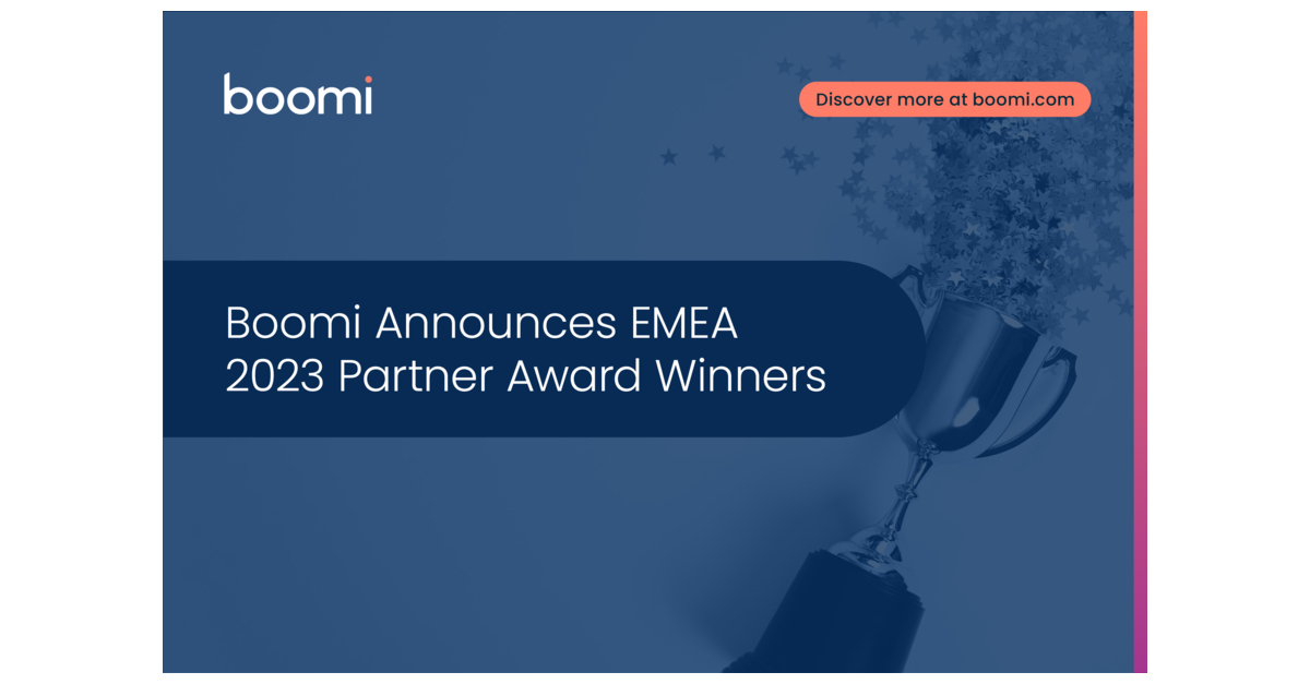 Boomi annonce les lauréats du EMEA 2023 Partner Award | Business Wire
