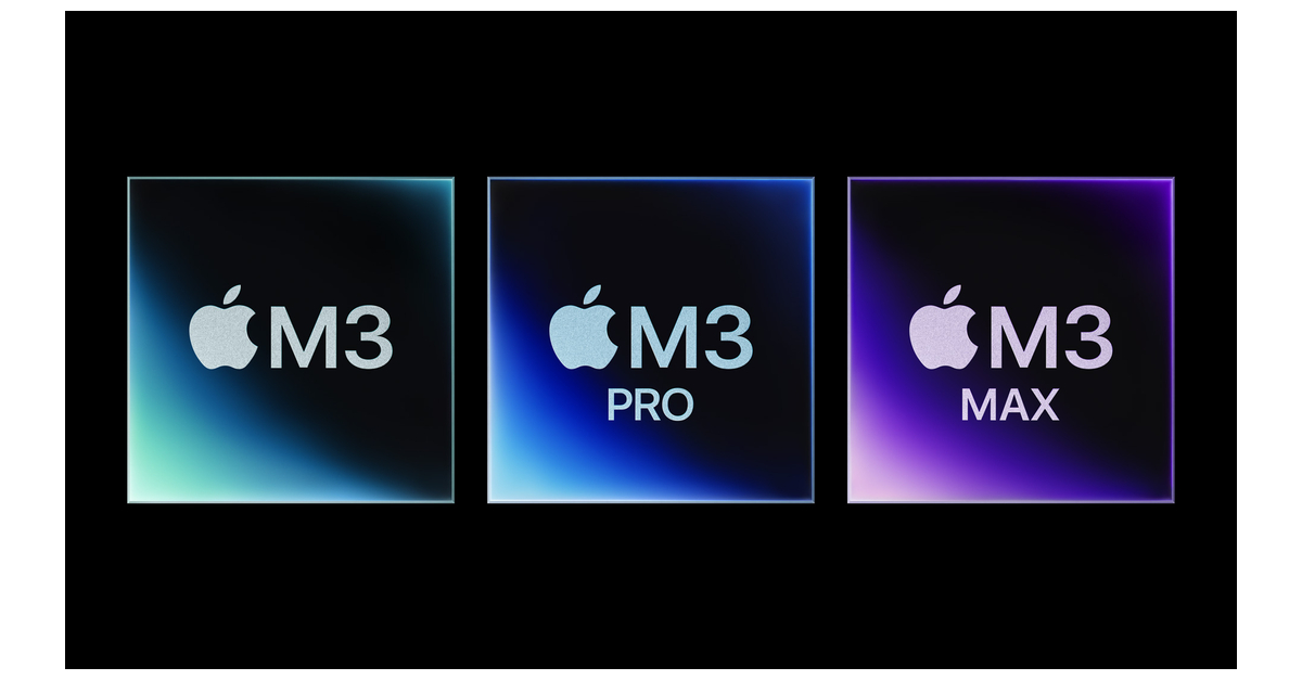 Apple unveils M3, M3 Pro, and M3 Max, the most advanced chips for a ...
