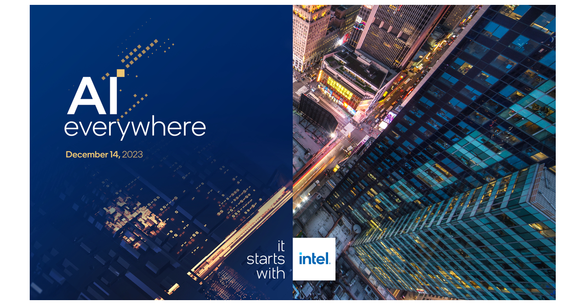 Media Alert: Join Intel’s ‘AI Everywhere’ Launch Event on Dec. 14 ...