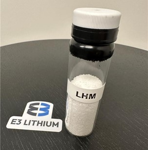 E3 Lithium Produces Battery Quality Lithium Hydroxide Monohydrate With ...