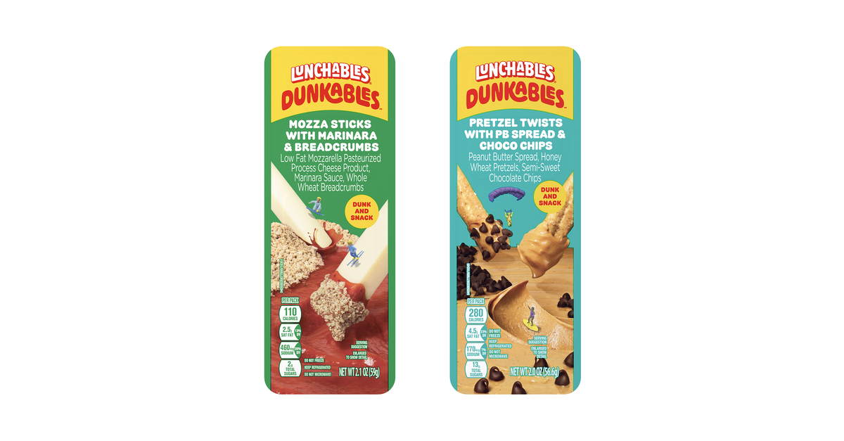 From Mozzarella Submarines to Pretzel Swords, Lunchables Brings Snack ...