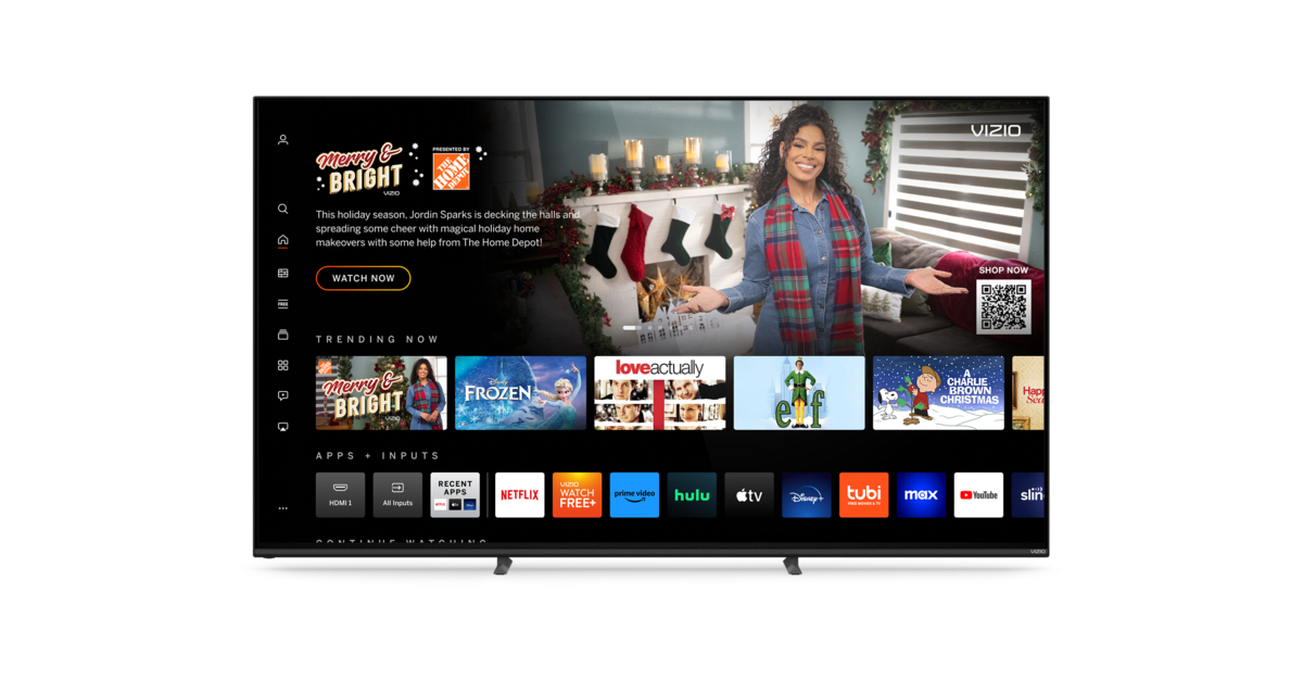 VIZIO’s Home Screen Creates a Portal to Exclusive Holiday-Themed ...