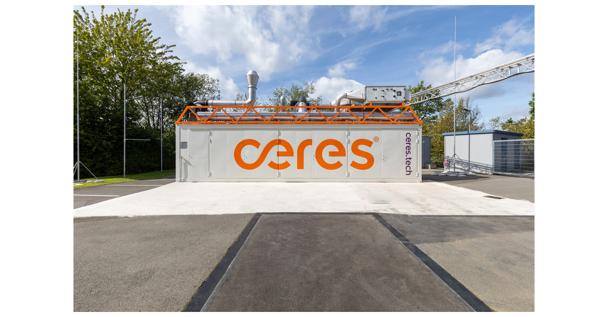 Le programme d’hydrogène vert de Ceres franchit une étape importante ...