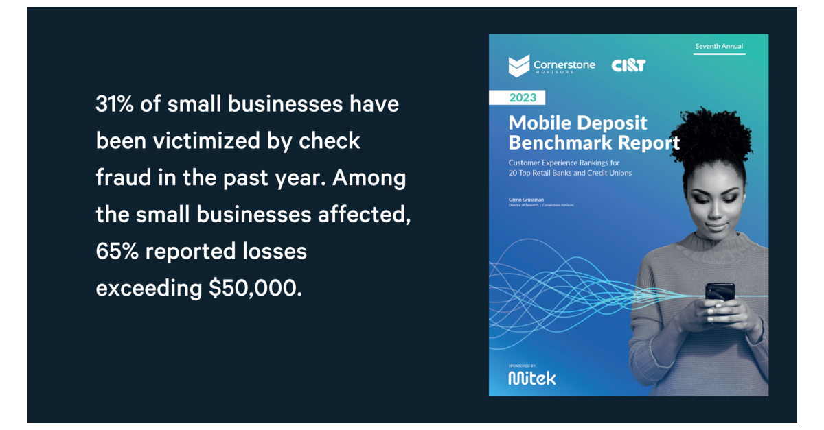 New Report Reveals Growing Small Business Check Fraud Problem | Business Wire