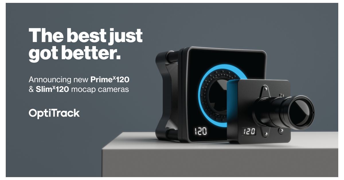 New OptiTrack Motion Capture Cameras Maximize Tracking Accuracy at Long ...