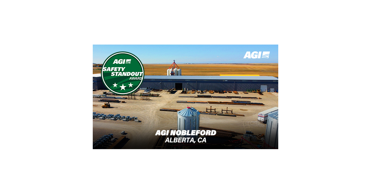AGI Nobleford Facility Celebrates a 3-Year Safety Milestone in No Lost ...