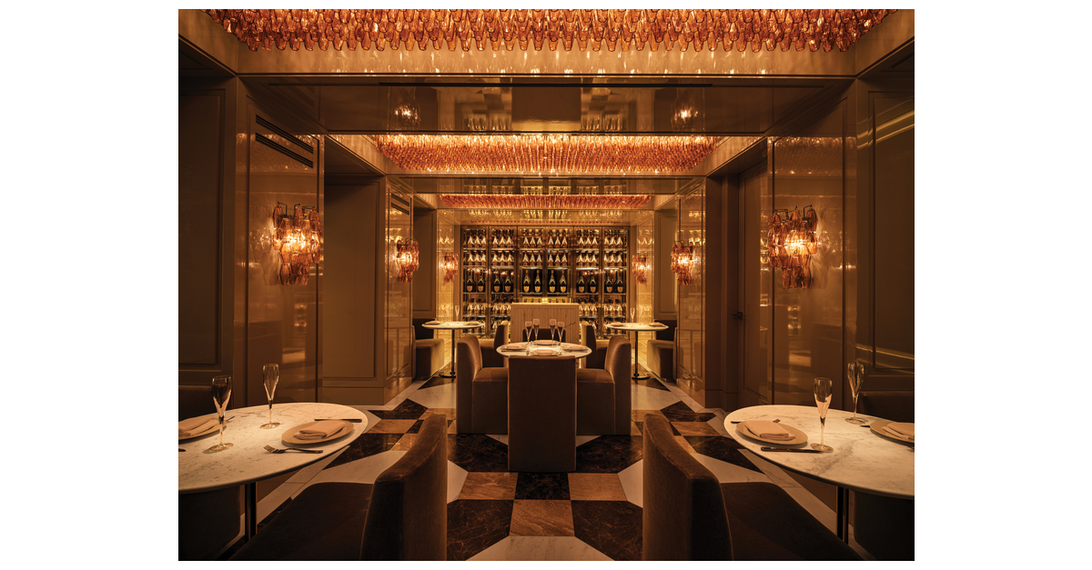 RH Unveils Its First Champagne & Caviar Bar at RH Guesthouse New York ...