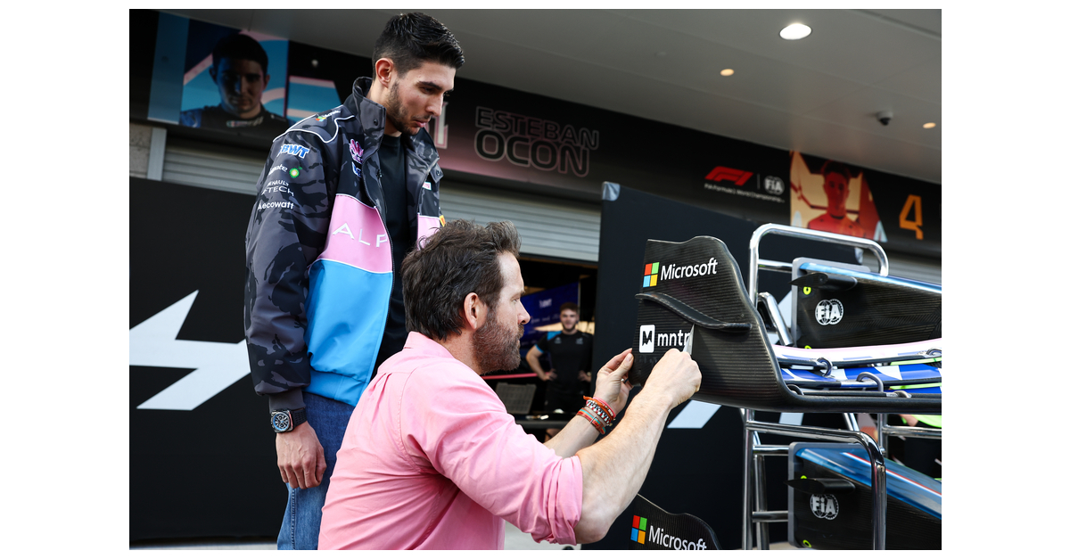 MNTN Named Official Performance TV Partner of BWT Alpine F1 Team Ahead ...