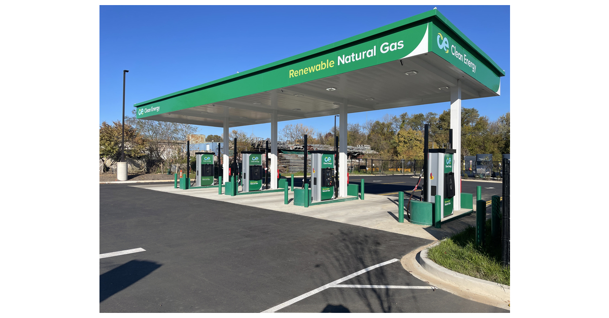 Clean Energy Opens Renewable Natural Gas Fueling Station in Baltimore ...