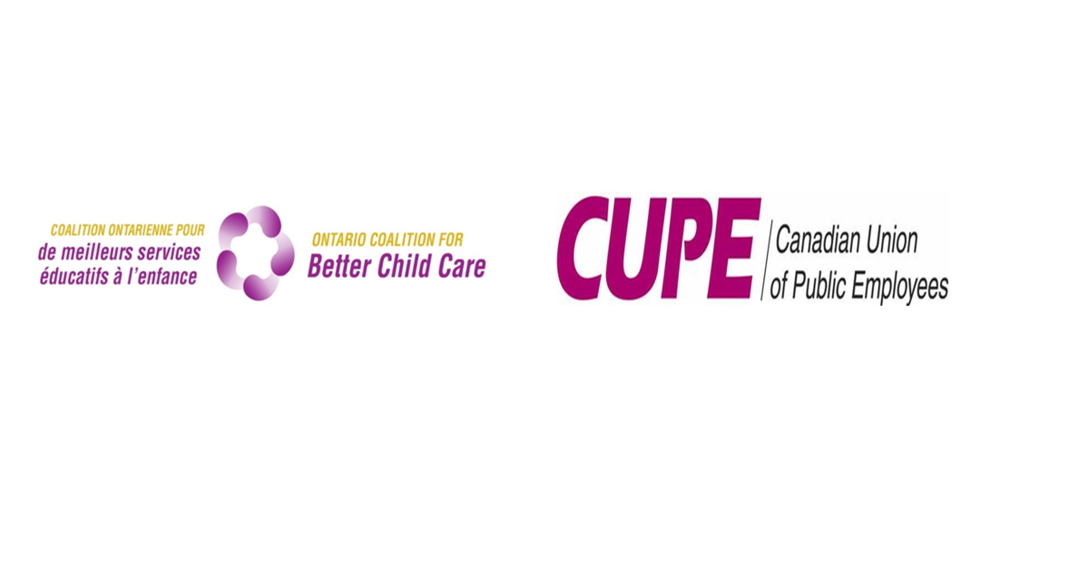 Events Across Ontario as Canada-Wide Day of Action for Child Care ...