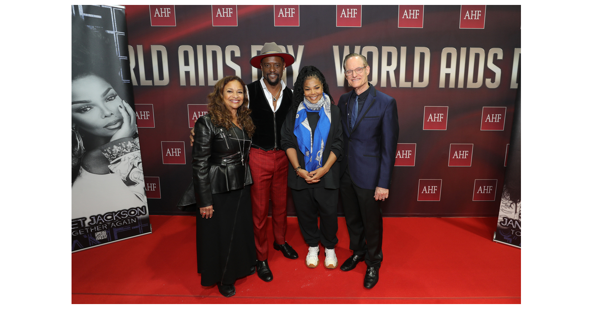 Janet Jackson Electrifies Audience at AHF World AIDS Day Show in ...