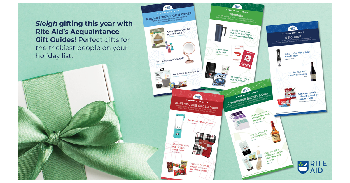 Rite Aid’s Holly, Jolly Holiday How To’s | Business Wire