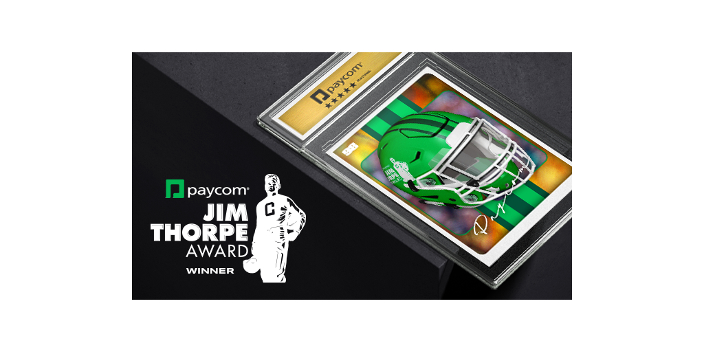 Air Force's Trey Taylor Named 2023 Paycom Jim Thorpe Award Winner ...
