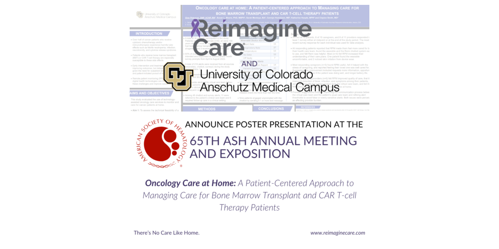 Reimagine Care and CU Innovations Announce Poster Presentation at ...