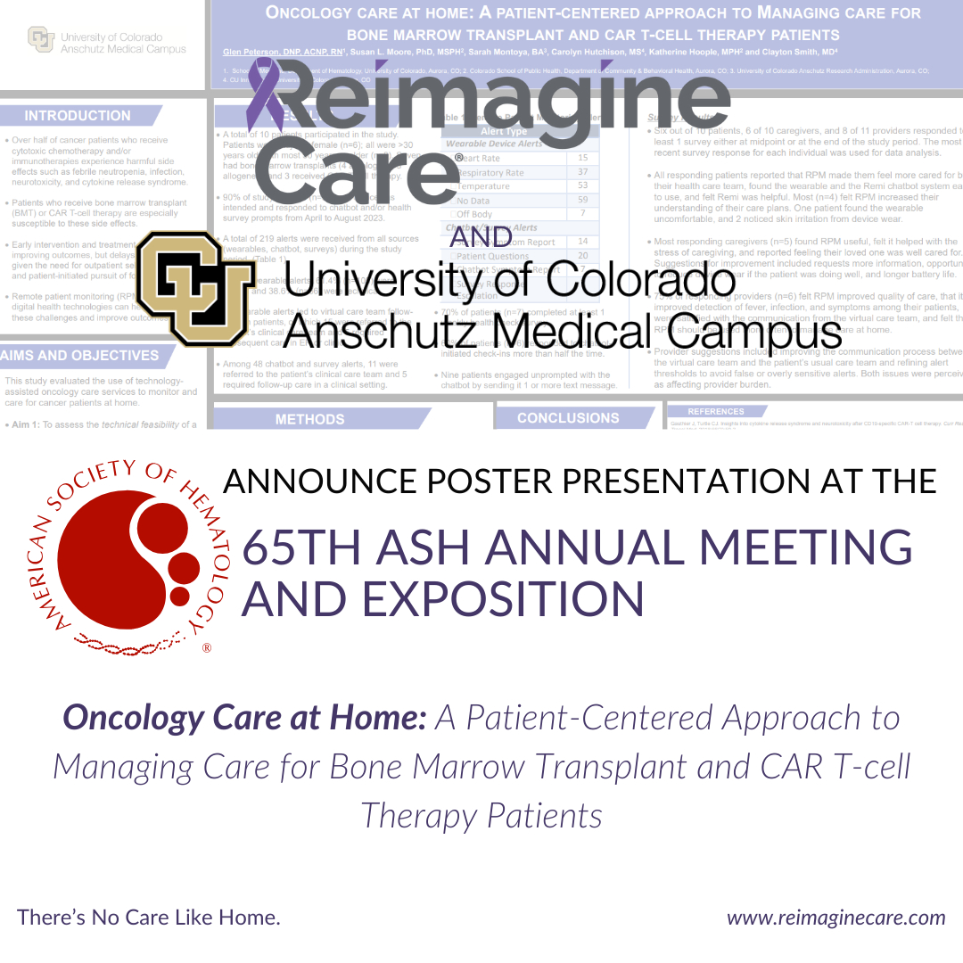 Reimagine Care and CU Innovations Announce Poster Presentation at ...