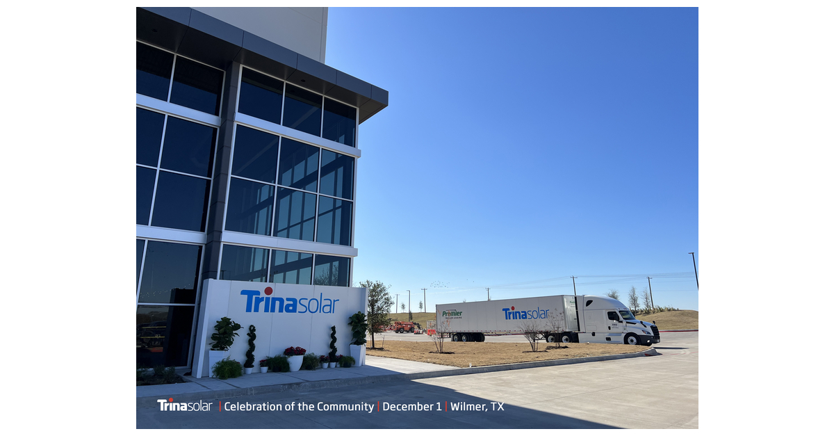 Community and Industry Leaders Joined Trina Solar to Celebrate New ...
