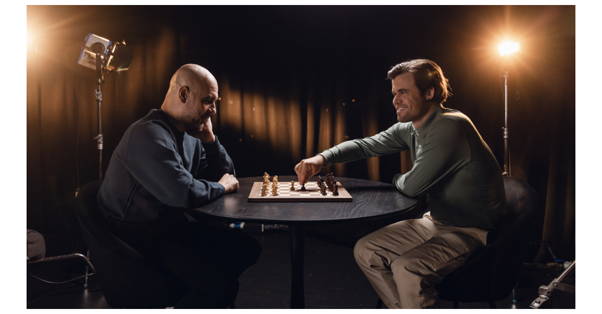 PUMA bringt zwei Genies zusammen: Magnus Carlsen und Pep Guardiola ...