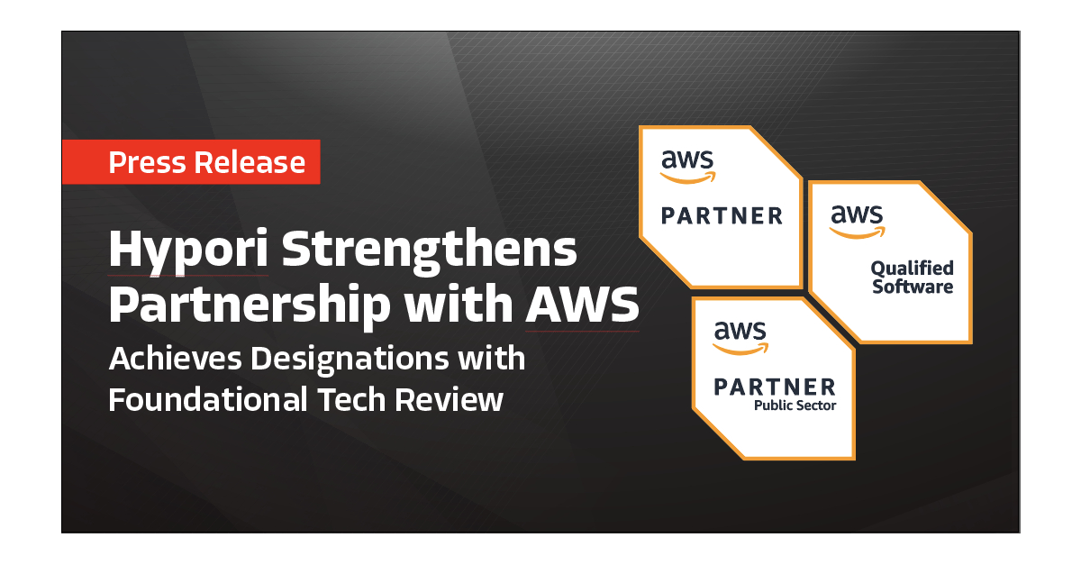 Hypori Strengthens Partnership with AWS: Completes Foundational ...