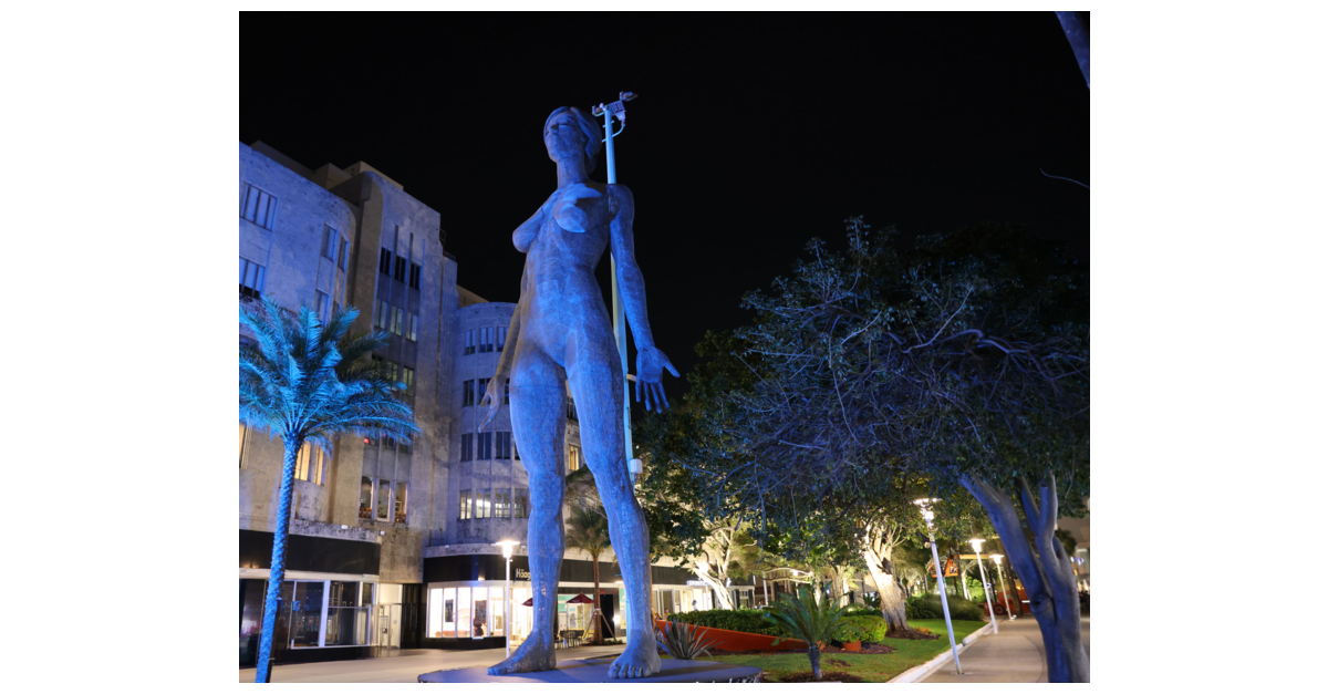Monumental 45-Foot-Tall Burning Man Sculpture on Public Display on ...