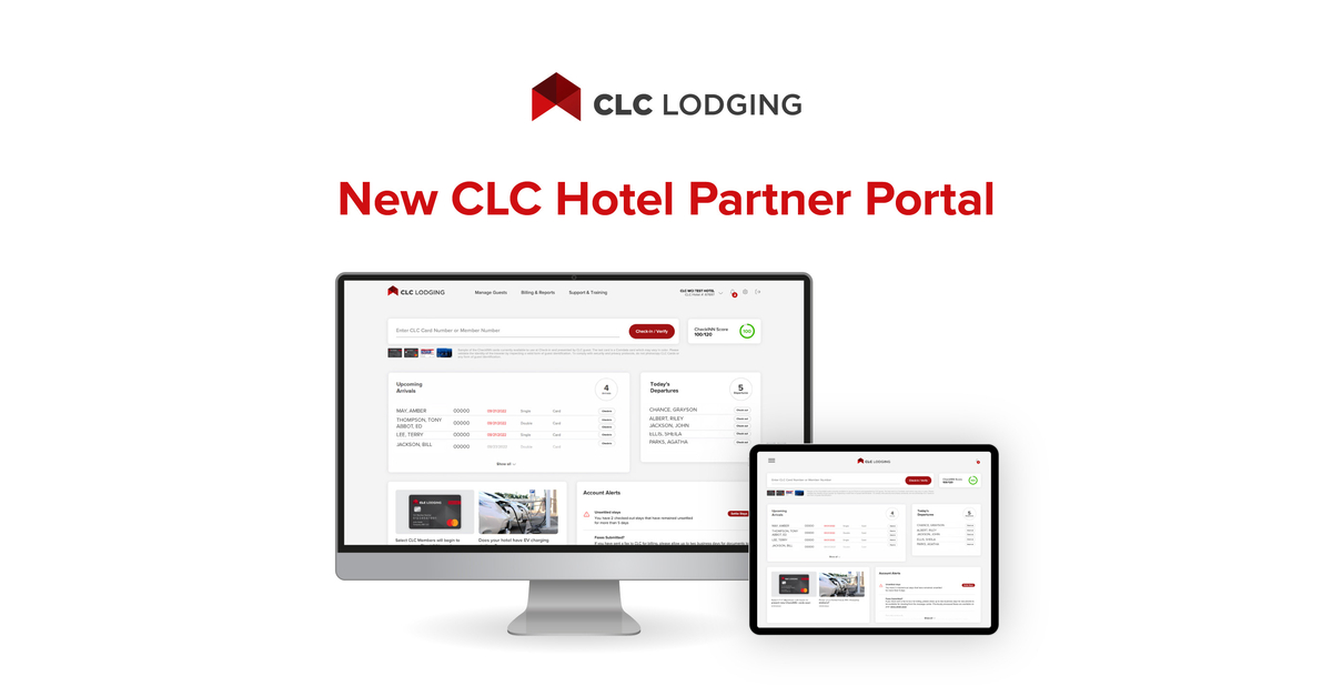 CLC Lodging Launches Updated Portal for Hotel Partners | Business Wire