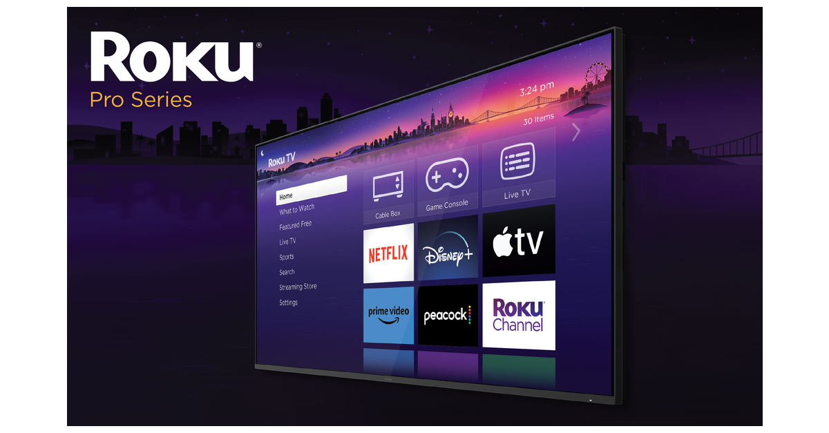Roku Announces Roku Pro Series TVs, Designed and Engineered to Elevate ...