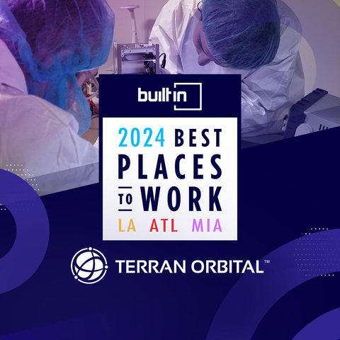 Built In Honors Terran Orbital in Its Esteemed 2024 Best Places To Work ...