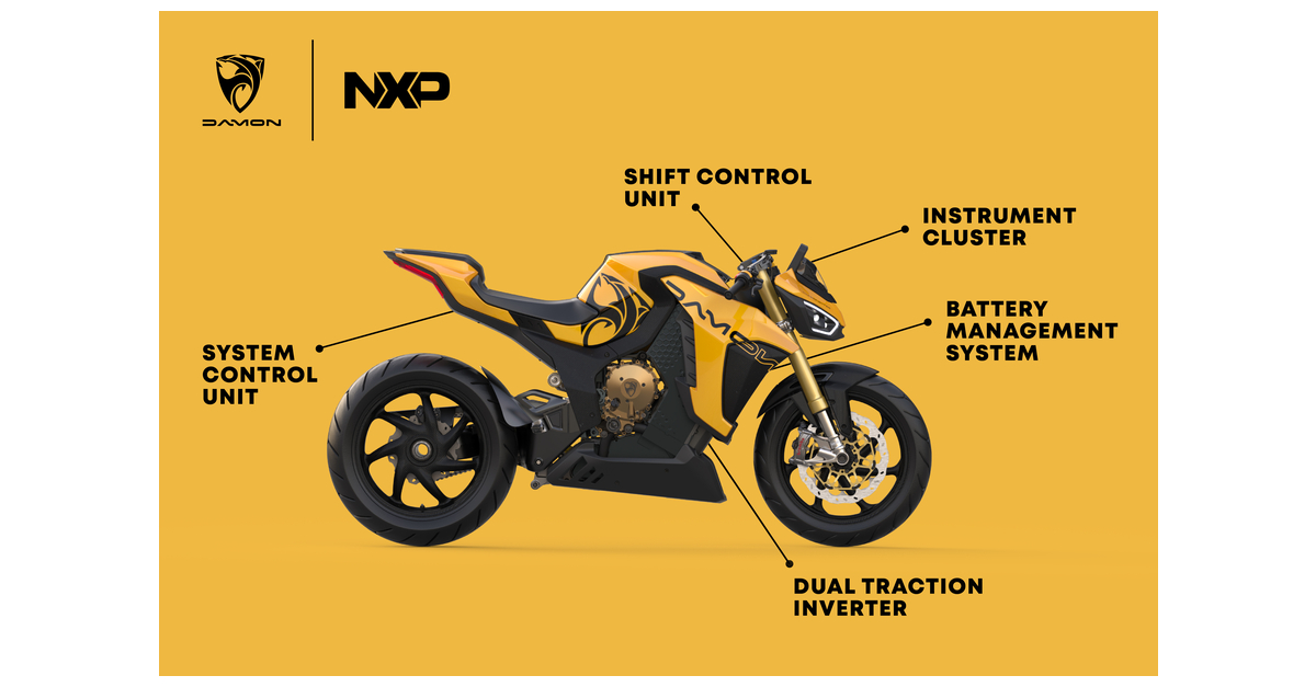 Damon Motors Collaboration with NXP Semiconductors to Integrate ...