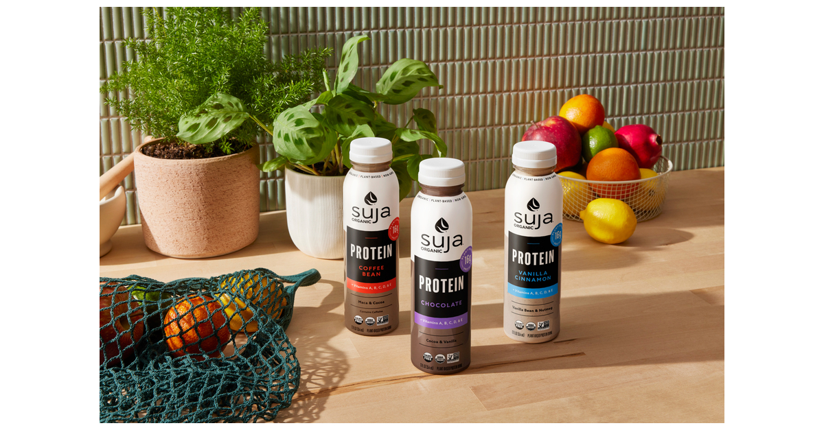 Suja Organic Launches Ready-To-Drink Protein Beverages | Business Wire