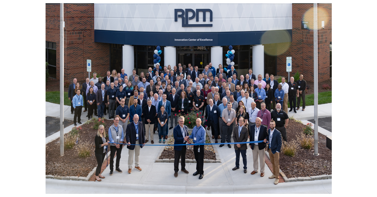 RPM Opens Innovation Center of Excellence | Business Wire