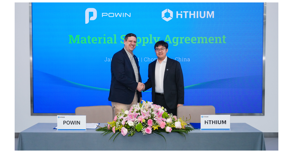Hithium to Supply Powin With 5GWh Battery Cells | Business Wire