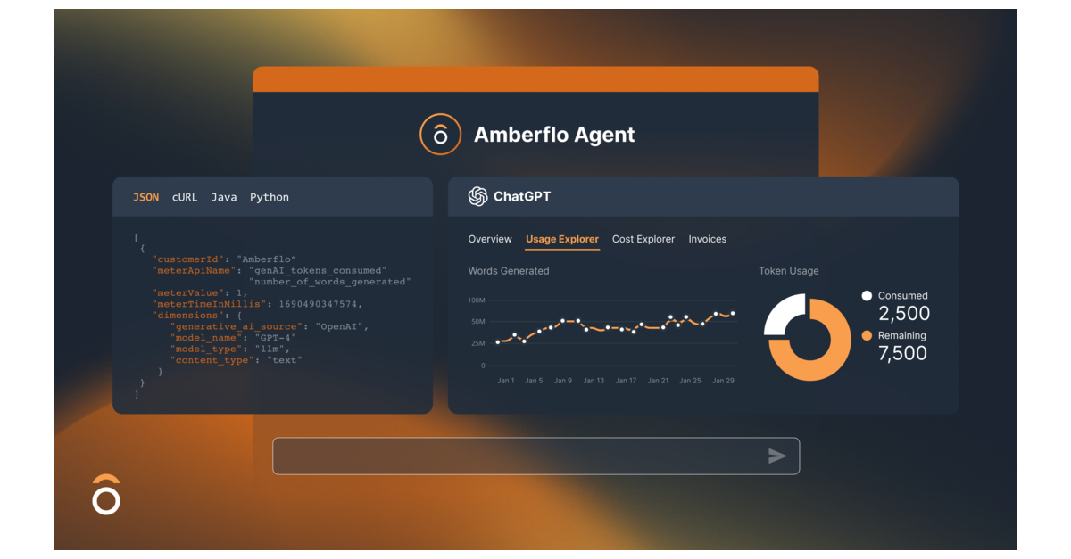 Amberflo.io Launches a Generative AI Monetization Platform, Helping Every Company Profit From ...